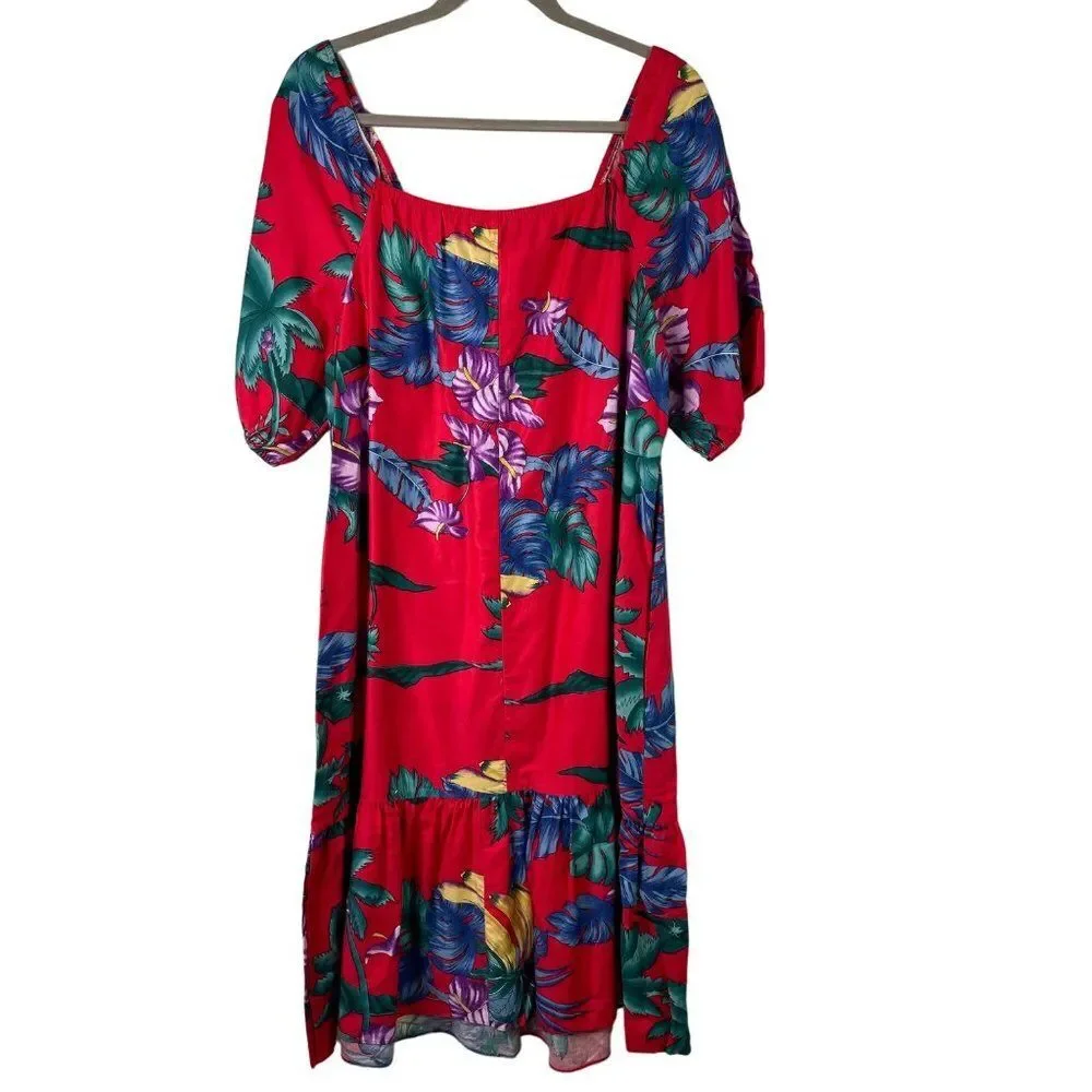 Hilo Hattie | Dresses | Hilo Hattie Dress Floral Mumu Midi Cotton ...